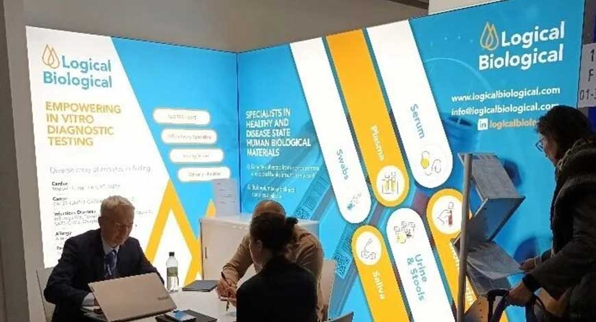 Logical Biological exhibit at MEDICA - Medical Buyer